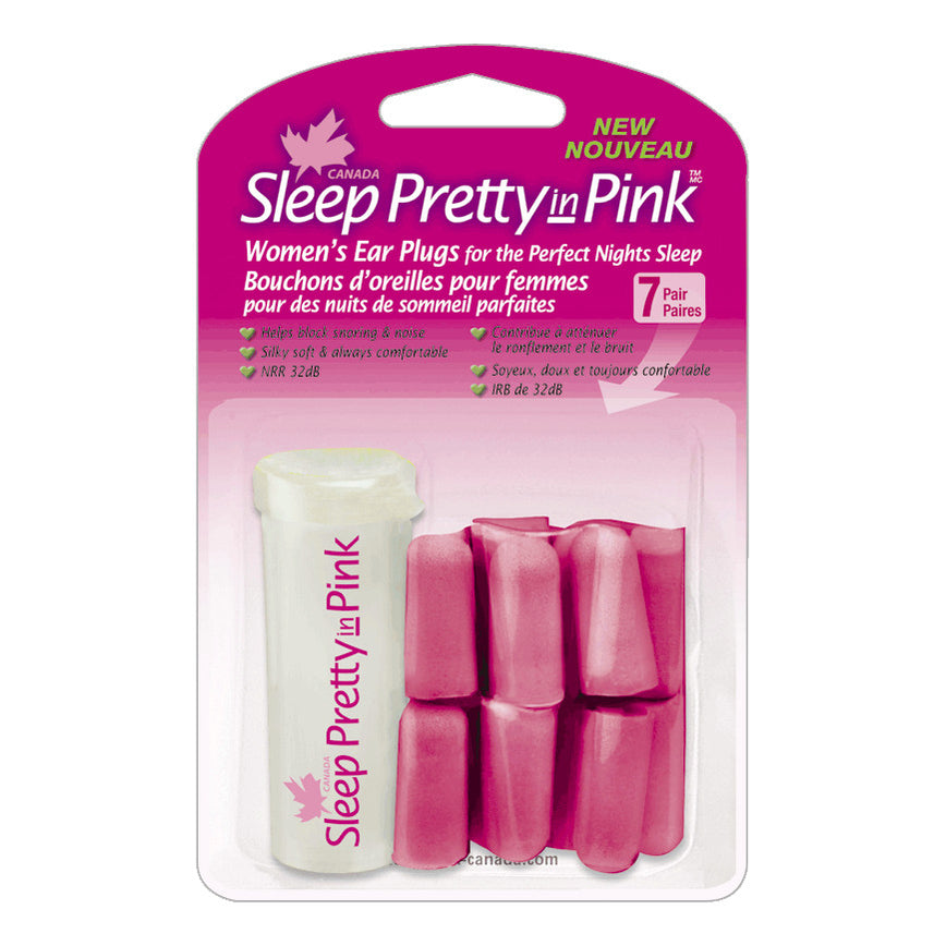Sleep Pretty in Pink - Women's ear plugs NRR 32dB — ODYO Shop